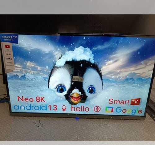 Телевизор SMART tv 32. Android 13. Мятый корпус