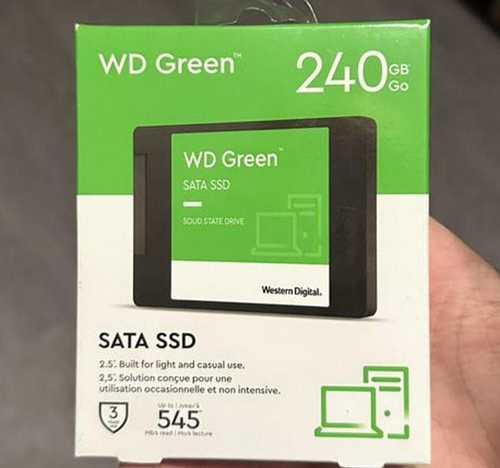 Ssd wd green 240 gb