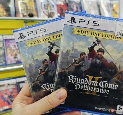 Kingdom come deliverance 2 ps5 новый диск