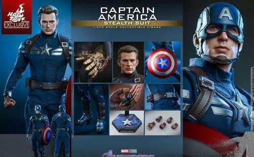 HOT toys MMS607 captain america stealth suit
