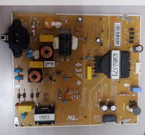 Блок питания eax67264001 (1.5) для lg 43lk5910plc