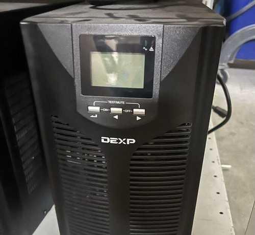 Ибп Dexp IEC LCD online 3000VA