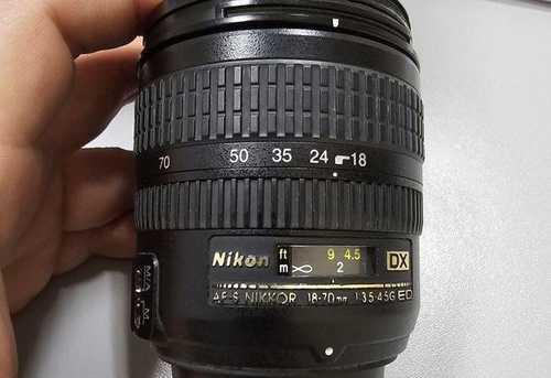Объектив Nikon Nikkor 18-70mm