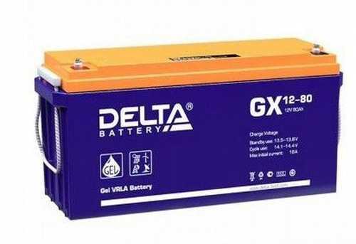 Аккумулятор Delta GX 12-80