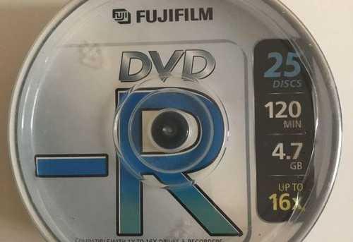 DVD-R и CD-R диски новые, пустые