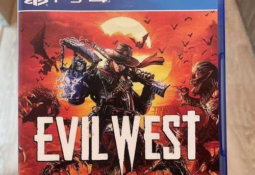 Игра на ps4 Evil west