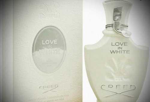 Creed love in white