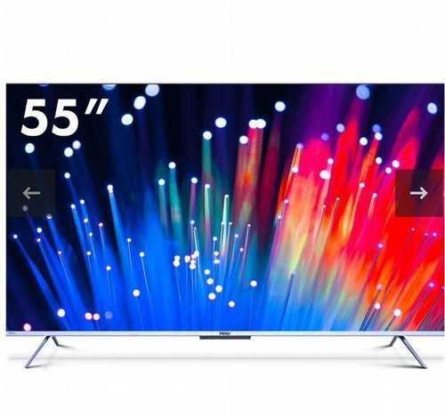 Телевизор haier 55 SMART tv s3 состояние новое