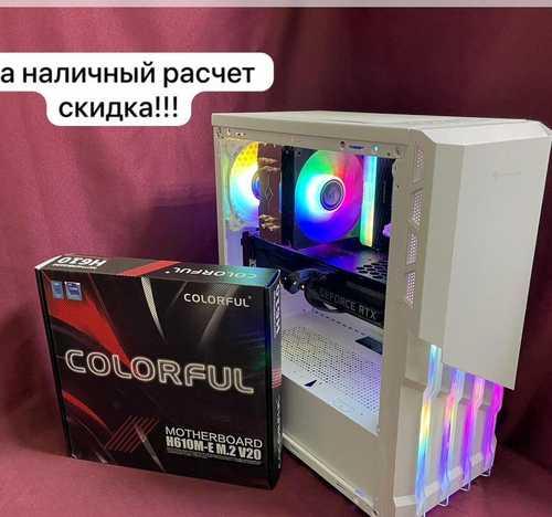 Игровой пк на RTX 3070, i5 12400f 16GB