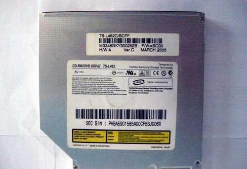 Привод Toshiba CD-RW/DVD-ROM drive TS-L462C/scff