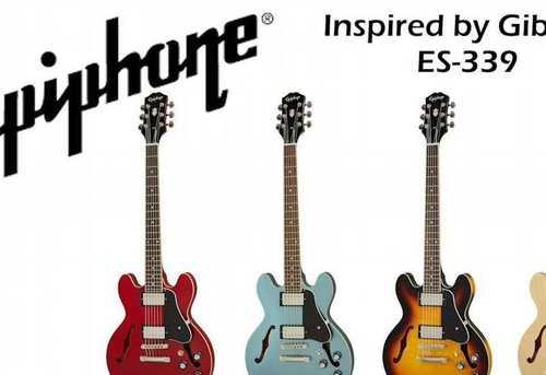 Epiphone Inspired by Gibson ES-339 полуакустика