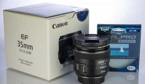 Объектив Canon EF 35mm F/2 IS USM
