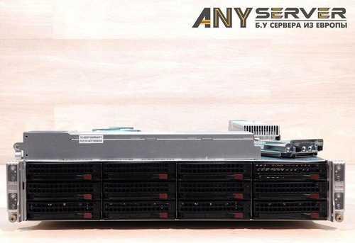 Сервер Supermicro 6028TR 8x E5-2637v3 1024Gb 12LFF