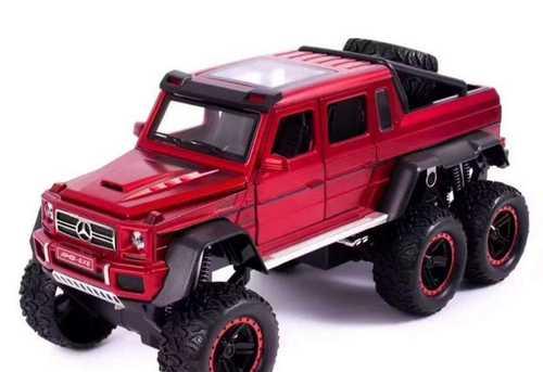 Машинка коллекционная Mercedes G-Klass AMG 6х6