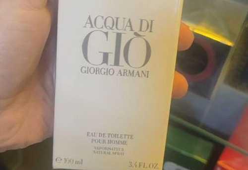 Armani aqua di gio 100 мл ОАЭ