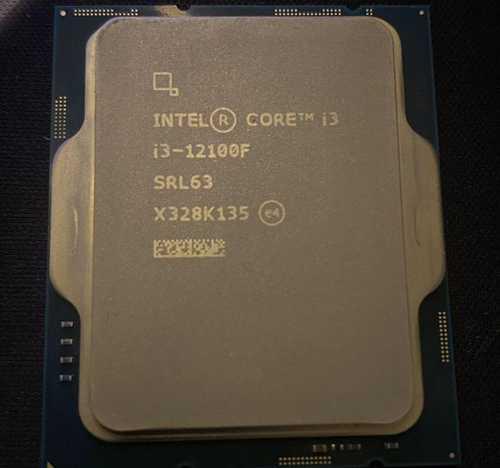 Intel core i3 12100f