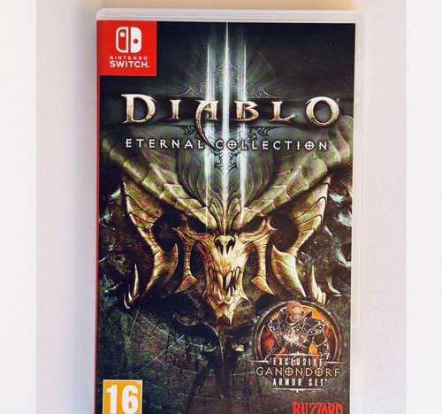 Diablo 3 nintendo switch картридж