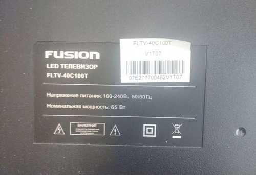 Разбор телевизора fusion fltv-40C100T