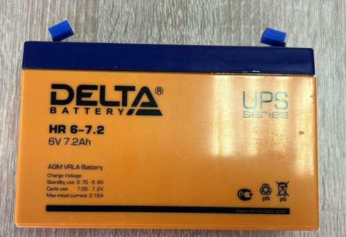 Аккумулятор delta battery HR 6-7.2