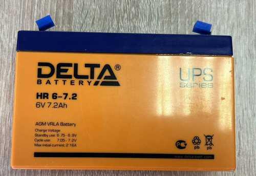 Аккумулятор delta battery HR 6-7.2