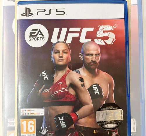 Ufc 5 ps5 диск