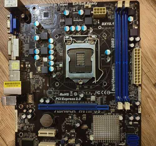 Материнская плата ASRock H61m-GS 1155