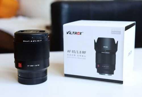 Viltrox 85mm f1.8 для Canon rf