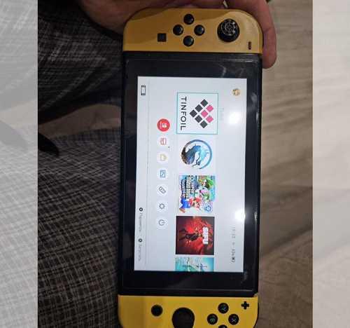 Nintendo switch rev 1 прошитая 128Gb