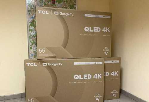 Новый Qled TCL 55 4K SMART TV WiFi 2023