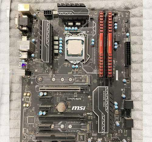 Материнская плата MSI Z270 PC mate