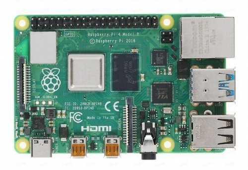 Микрокомпьютер Raspberry Pi 4 Model B