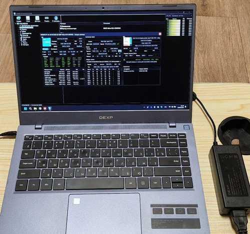 Ноутбук Dexp Atlas M14-I5W303, Core i5 12 gen