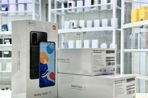 Новый Xiaomi Redmi Note 11 128Гб Звездно-синий
