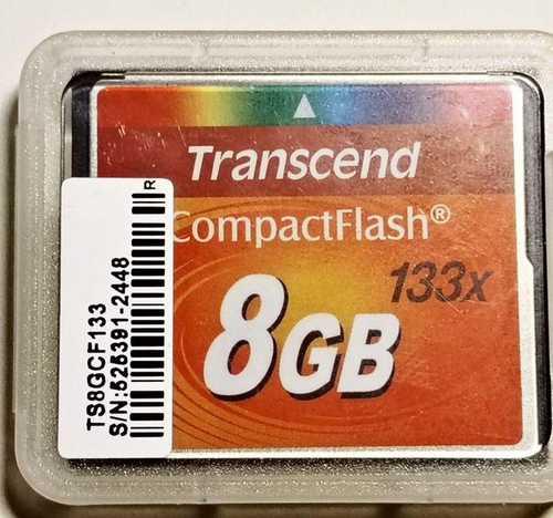 Transcend Compact Flash 8gb