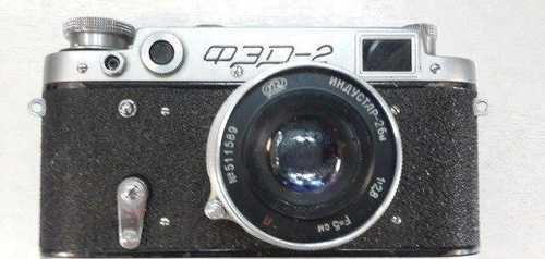 Фотоаппарат фэд 2 с объективом индустар 26М №64201