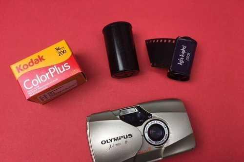 Olympus Mju ii 35mm f2.8 + Фотопленка