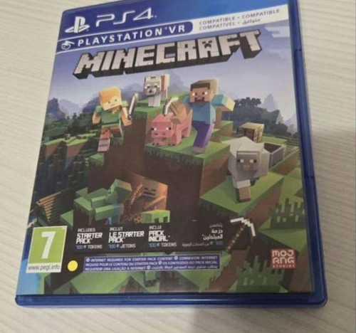 Диск Minecraft ps4 ps5