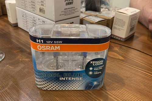 Лампа osram h1 12v 55w cool blue 2шт