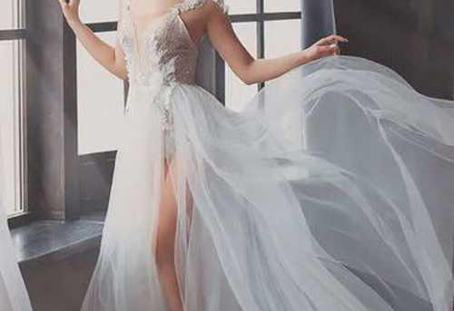 Платье вечернее/ свадебное 44 размер