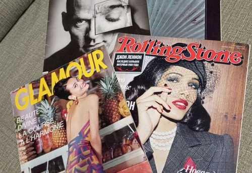 Журналы (Glamour, Rolling Stone, Foto & video)