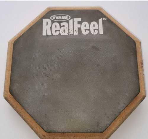 Тренировочный пэд Evans RealFeel 6"