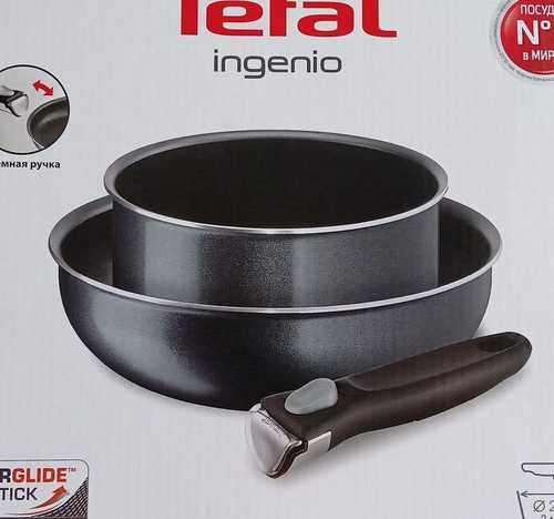 Tefal "Ingenio". Новый набор посуды