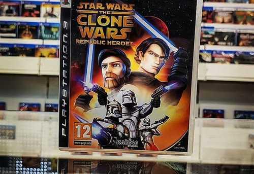 Star Wars The Clone Wars Republic Heroes для PS3