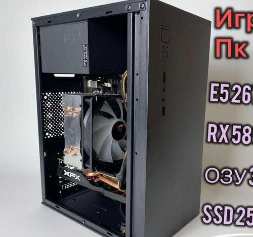 Бюджетный игровой пк E5 2673v3/rx 580 8Gb/32Gb