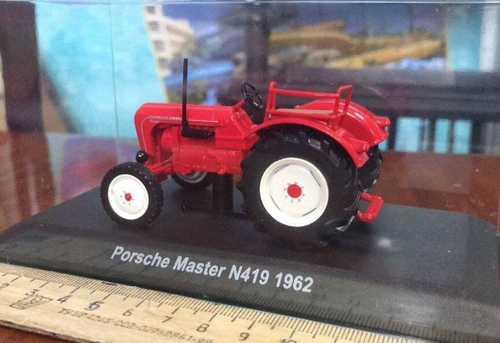 Модель трактор Porsche Master N419 1962 Hachette
