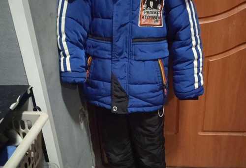 Зимний костюм для мальчика 104-116