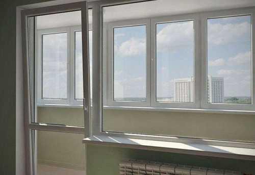 Пластиковые окна и остекление балконов