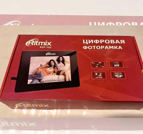 Цифровая фоторамка Ritmix RDF-702