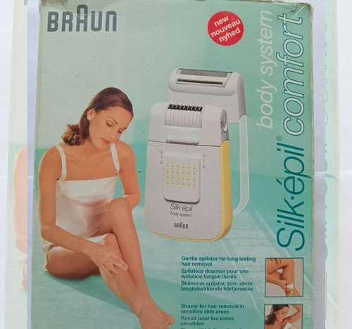 Эпилятор braun silk epil body system