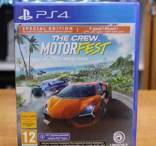 The Crew Motorfest PS4, русские субтитры, бу